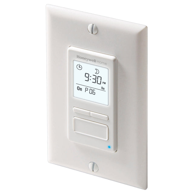 7-Day Solar Programmable Light Switch Timer -White | Honeywell Home